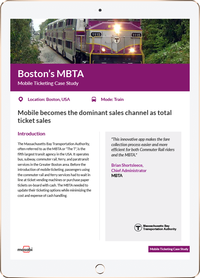 MBTA Mobile Ticketing Case Study