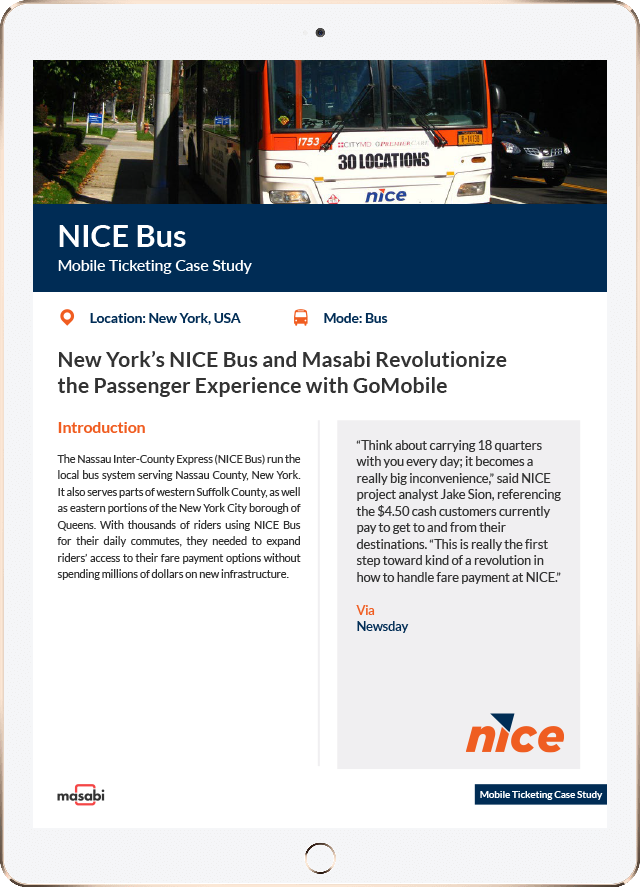 NICE Bus Mobile Ticketing Case Study
